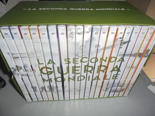 OPERA COMPLETA BOX Cofanetto 20 Dvd 1939-1945 La Seconda Guerra Mondiale EUR 237,99 - PicClick IT