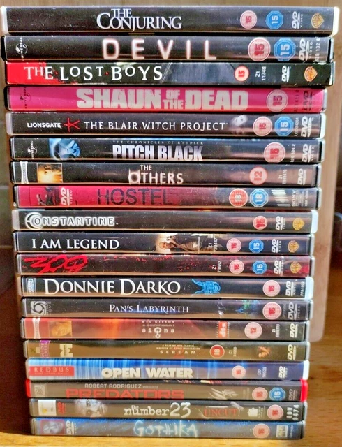 HORROR DVD BUNDLE Scary Shocking Ghosts Serial Killers GC #4🌀🌀 £6.99 ...