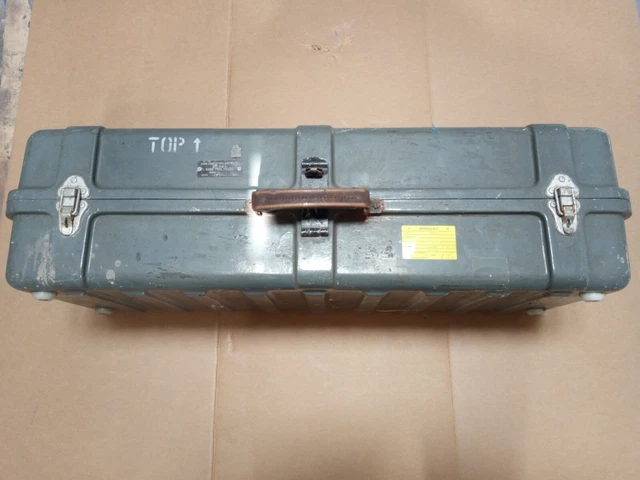 EX MOD TOOL Box Lockable Equipment Transport Storage Case British Army ...