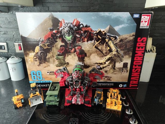 HASBRO TRANSFORMERS STUDIO Series 69 Devastator Action Figure Set ...