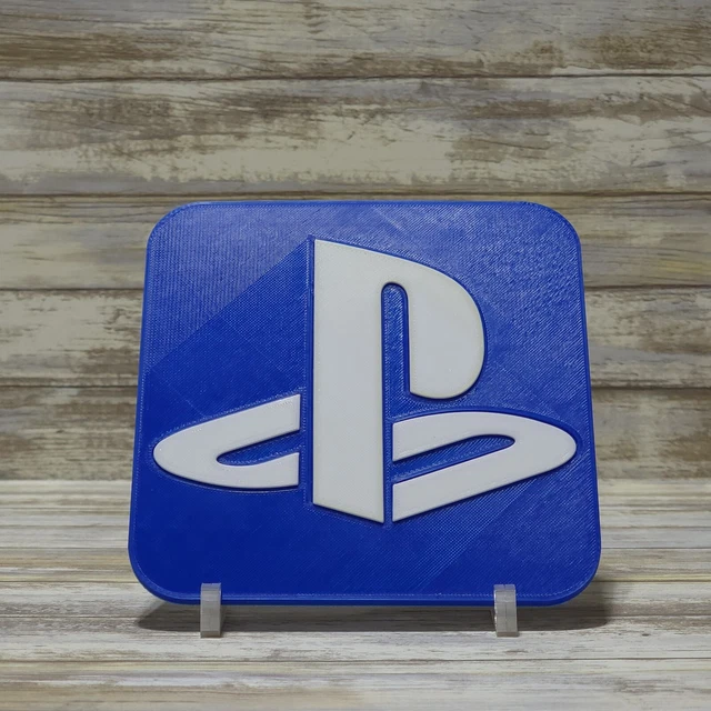 3D PRINTED PLAYSTATION Game Logo Sign Display, Cave, Room, Videogame £ ...