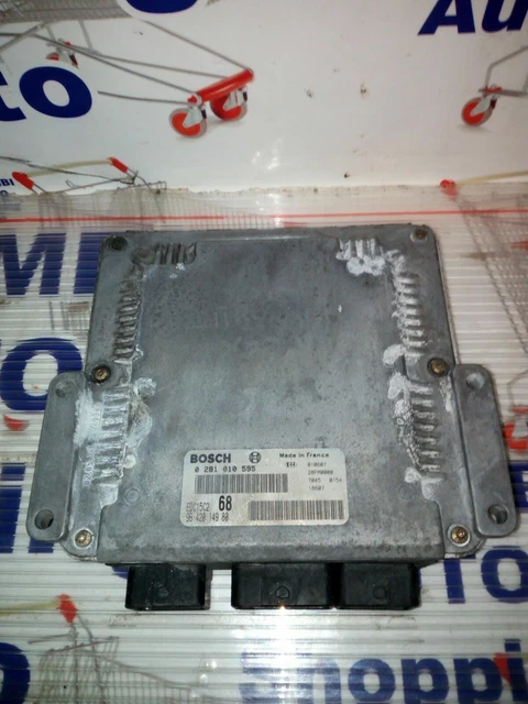 ECU MOTEUR ECU Bosch Citroen Picasso Peugeot 206 Code:0281010595 EUR ...