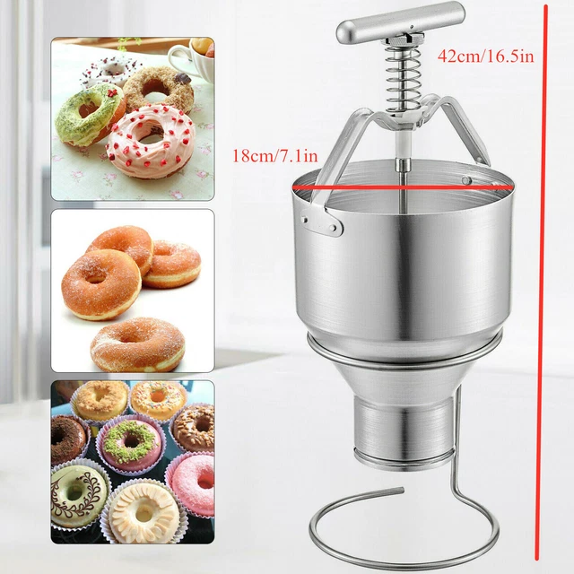 DONUT DEPOSITOR DONUT Dropper Hopper 5L Manual Donut Dispenser with ...