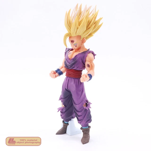 ANIME DBZ DRAGON Ball Z MSP Super Saiyan Son Gohan Battle Damage Figure ...
