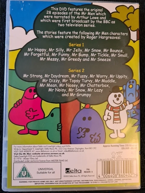 MR MEN - Series 1 And 2 - Complete (DVD, 2011) £1.50 - PicClick UK