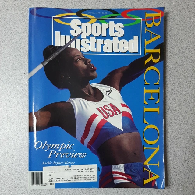 SPORTS ILLUSTRATED JULY 22 1992 Barcelona Olympic Preview Jackie Joyner ...