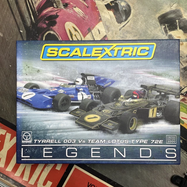 SCALEXTRIC C3479A 1:32 Limited Edition 3000 Tyrrell Stewart - Lotus ...