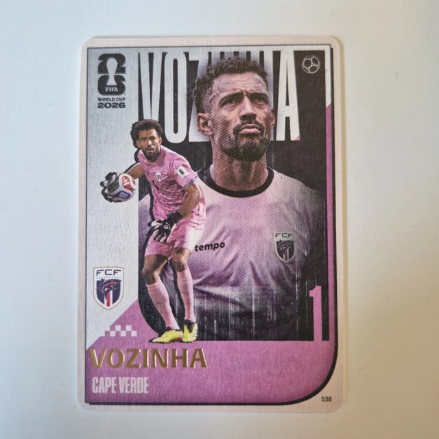 PANINI X KAYOU WORLD CUP 2026 VOZINHA CAPE VERDE MAGAZINE ART £10.00 ...