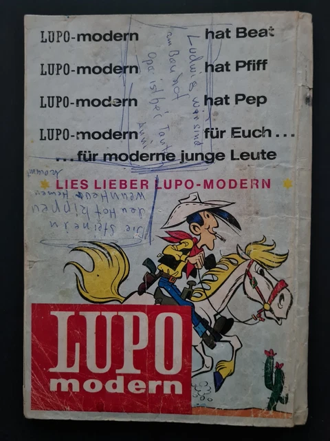 LUPO MODERN COMIC Sammelband Nr.5 (Pabel Verlag) Z3 EUR 2,50 - PicClick DE