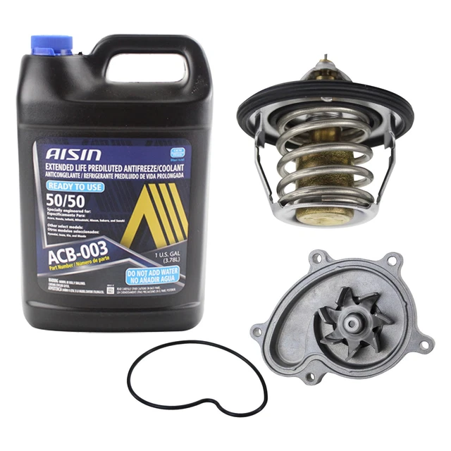 AISIN BLUE ENGINE Coolant Water Pump Thermostat Kit For MDX RLX TLX 3 ...