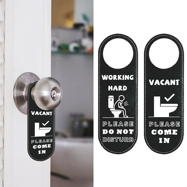 Double Sided Door Sign Please Do Not Disturb Door Hanger Bar Eur 3 71