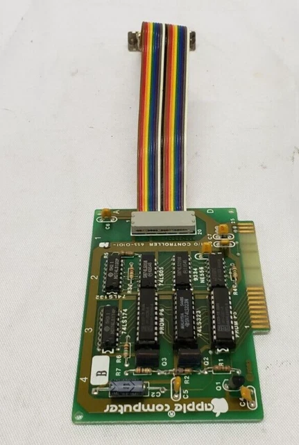 VINTAGE APPLE II/IIE I/O Controller Card 655-0101 - Untested $49.99 ...