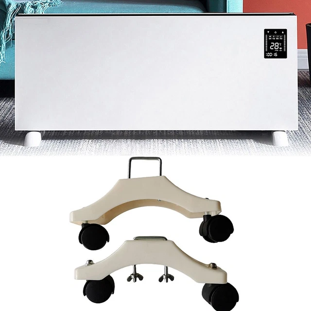 MOBILE INFRARED HEATER Stand with Adjustable Support and Rolling Wheels ...