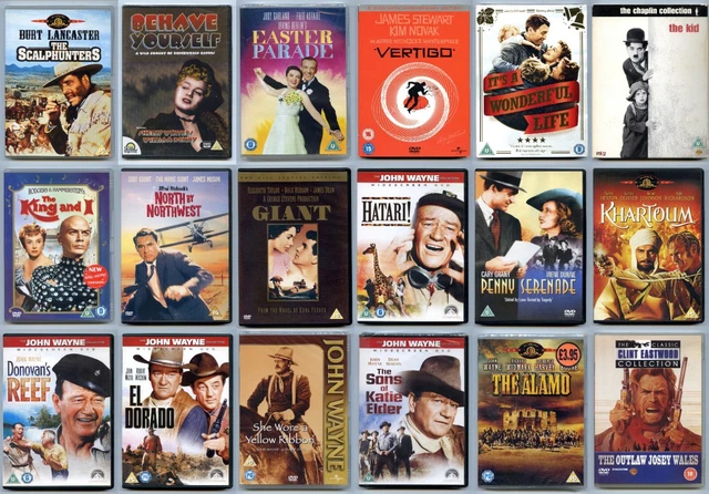 DVD GOLDEN CINEMA & Western Films Pick Your Own Bundle from 99p Max £3. ...