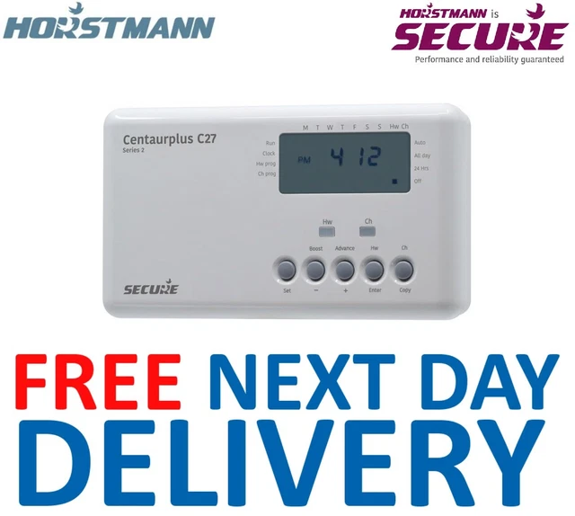 SECURE (HORSTMANN) CENTAURPLUS C27 (Series 2) 7-day Programmer £250.00 - PicClick UK