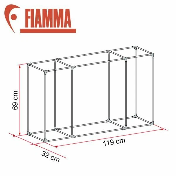 FIAMMA CARGO BACK Frame Kit For Cargo Back Bag 06106-01 £62.99 ...