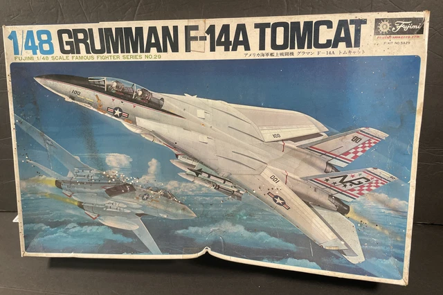 FUJIMI GRUMMAN F-14A Tomcat In 1/48 Scale Sealed Parts EUR 39,88 ...
