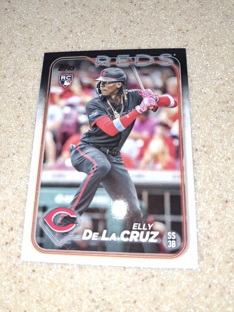 CARTA ROOKIE 2024 Topps #141 Elly de la Cruz – Cincinnati Reds EUR 0,93 - PicClick IT