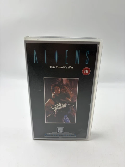 ALIENS VHS - CBS Fox Release PAL UK Video Tape VGC Cult Alien Sequel £9 ...