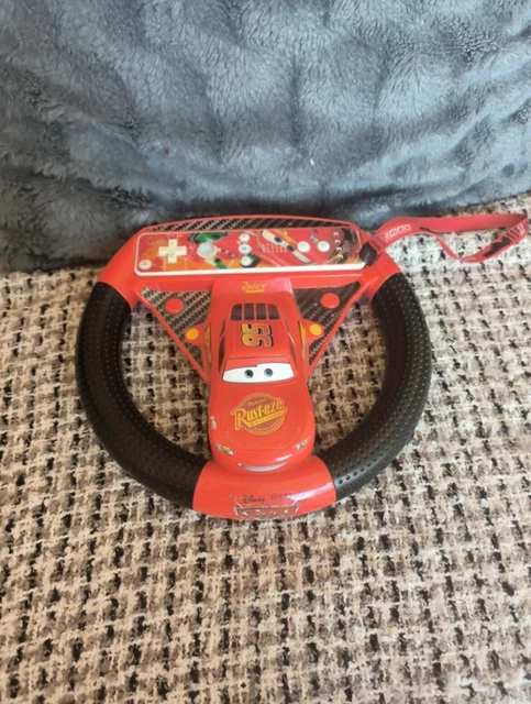 RARE DISNEY PIXAR'S Cars Lightning McQueen Red Nintendo Wii With Wii ...