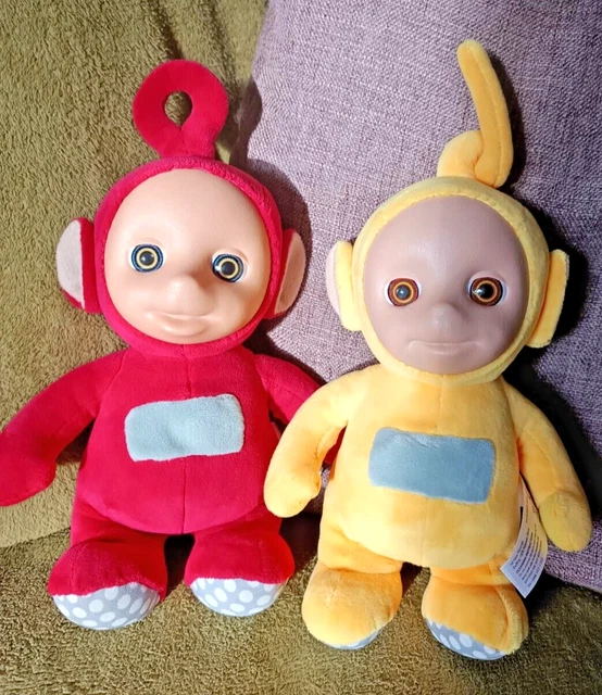 TALKING TELETUBBIES X 2 La La and Po 11.5" DHX Worldwide Ltd 2020 ...