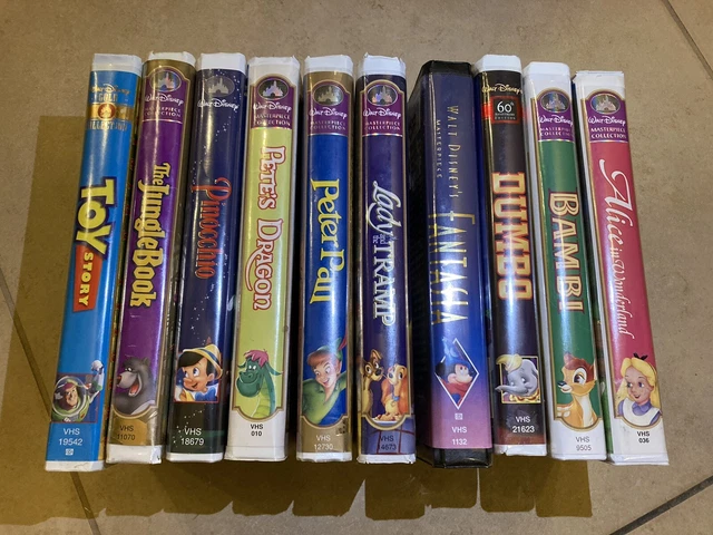 WALT DISNEY VHS Tapes Set of 10 £19.12 - PicClick UK