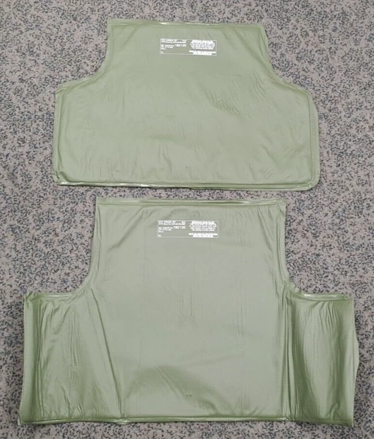 RARE VINTAGE BRITISH Army Military Trials Ballistic Body Armour Set ...