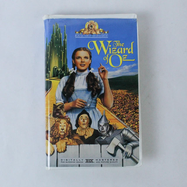 THE WIZARD OF Oz VHS 1996 MGM Home Entertainment Judy Garland Children ...