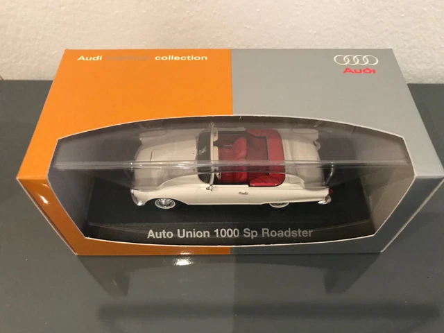 AUDI / AUTO UNION 1000 SP Roadster Modell / Modellauto 1:43 MINICHAMPS ...