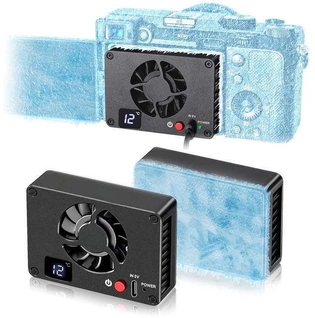 CAMERA COOLING FAN External Cooling System for Live Broadcast for Sony ...