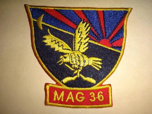 VIETNAM WAR USMC Marine Aircraft Group MAG-36 Patch £10.12 - PicClick UK