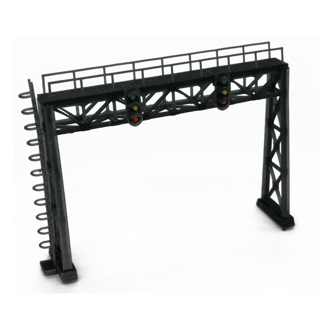 OUTLAND MODELS RAILROAD Scenery Signal Gantry Bridge (non-electric) N ...