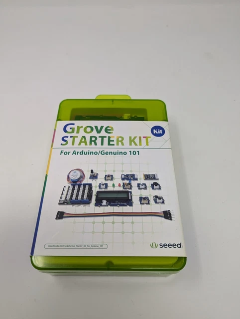 SEEED GROVE STARTER Kit for Arduino/Genuino 101 Seed Studio $34.99 ...