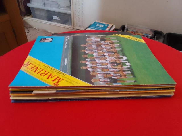LEICESTER CITY X 1 1980/81 x 8 1981/82 x 7 1982/83 Away Programmes All ...
