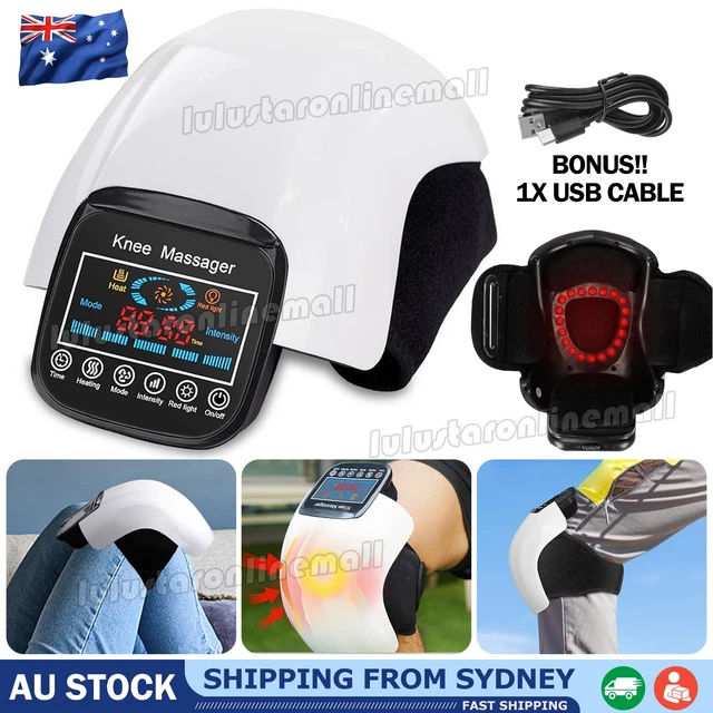 ELECTRIC SMART KNEE Massager Infrared Heating Therapy Machine Relief ...