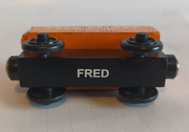 THOMAS THE TANK Engine & Friends Wooden Railway Train Fred Rare £14.99 ...
