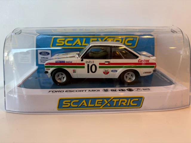 SCALEXTRIC FORD ESCORT MK2 - C4208 - Castrol Edition. Not mint, but ...