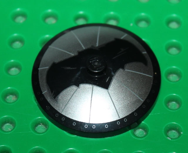 LEGO BATMAN BLACK Dish 4x4 Inverted ref 3960pb035/set 76044 Clash of ...