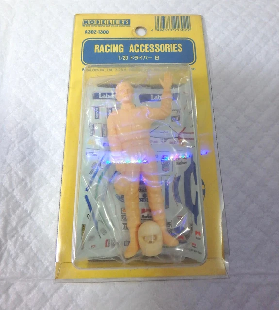 1/20 ARYTON SENNA McLAREN HONDA MP-4 FIGURE by MODELERS $47.99 - PicClick