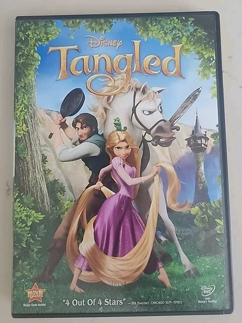 TANGLED (DVD, 2011, Walt Disney) Animated Rapunzel EUR 7,73 - PicClick IT