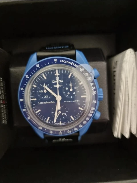 SWATCH X OMEGA Bioceramic Moonswatch Mission to Neptune EUR 380,00 ...