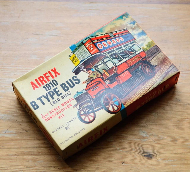 RARE AIRFIX 1910 B TYPE BUS 1/32 SCALE model kit £10.38 - PicClick UK