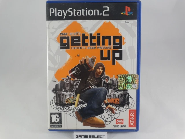 MARC ECKO'S GETTING Up Sony Ps2 Playstation 2 Pal Eu Eur Ita Italiano ...