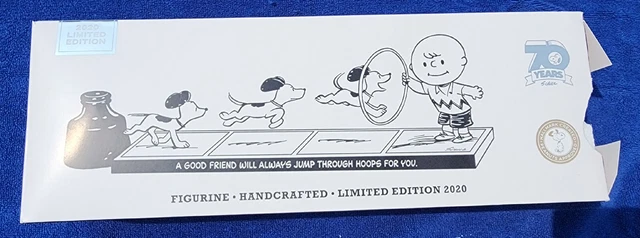 HALLMARK PEANUTS SNOOPY Charlie Brown Jump Through Hoops Limited ...