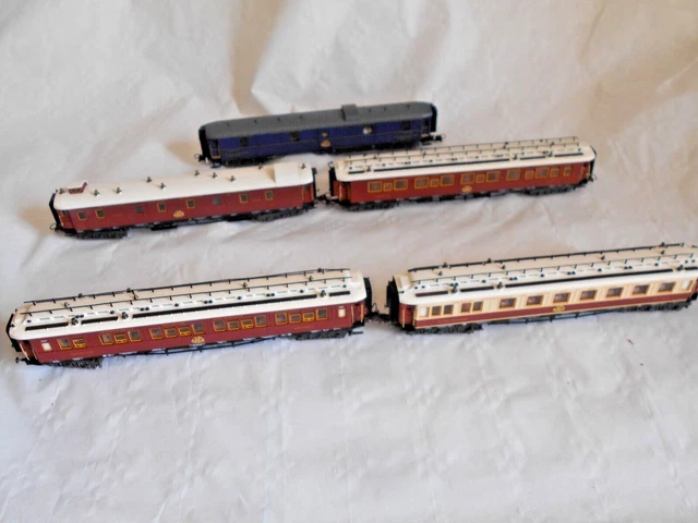 ALTAYA ORIENT EXPRESS coaches CIWL Wagons lits HO scale x 5 £100.00 ...