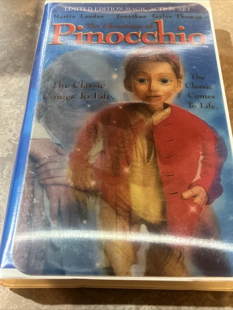 THE ADVENTURES OF Pinocchio (VHS, 1996) New Line Home Video **RARE CLAMSHELL** £3.36 - PicClick UK