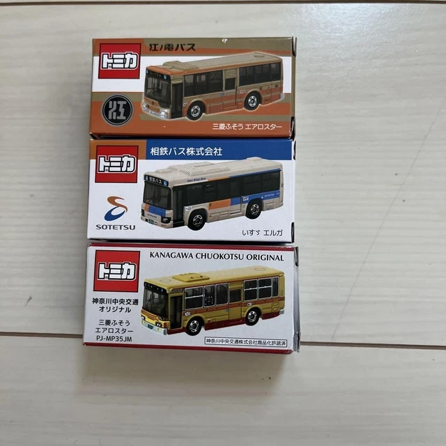 YOKOHAMA CITY TOMICA B Set Sotetsu Bus Enoden Kannachu EUR 126,23 ...