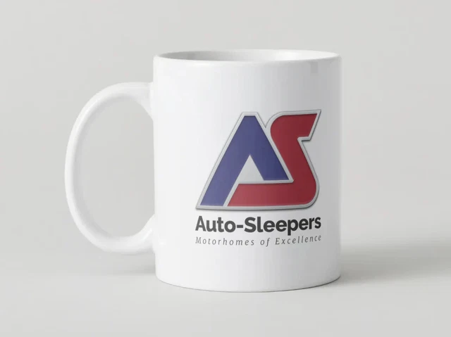 AUTO SLEEPERS MOTORHOME Mug manufacturer logo the perfect motorhome ...