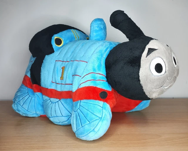 THOMAS THE TANK Engine Pillow Pets Blue Train Plush Soft Toy TV Figure ...
