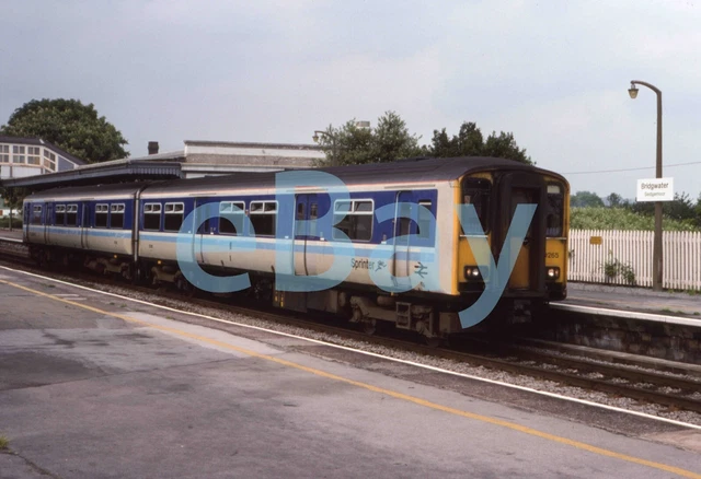 35MM RAILWAY SLIDE of Class 150 DMU 150265 @ Bridgwater - Copyright to ...